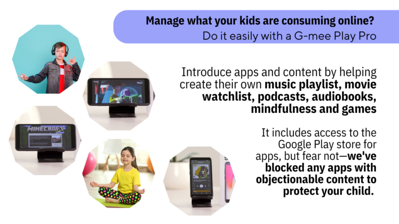 G-mee Play Pro-64GB Smartplayer, Bluetooth and Wi-Fi, 5.5” Full Touch ...