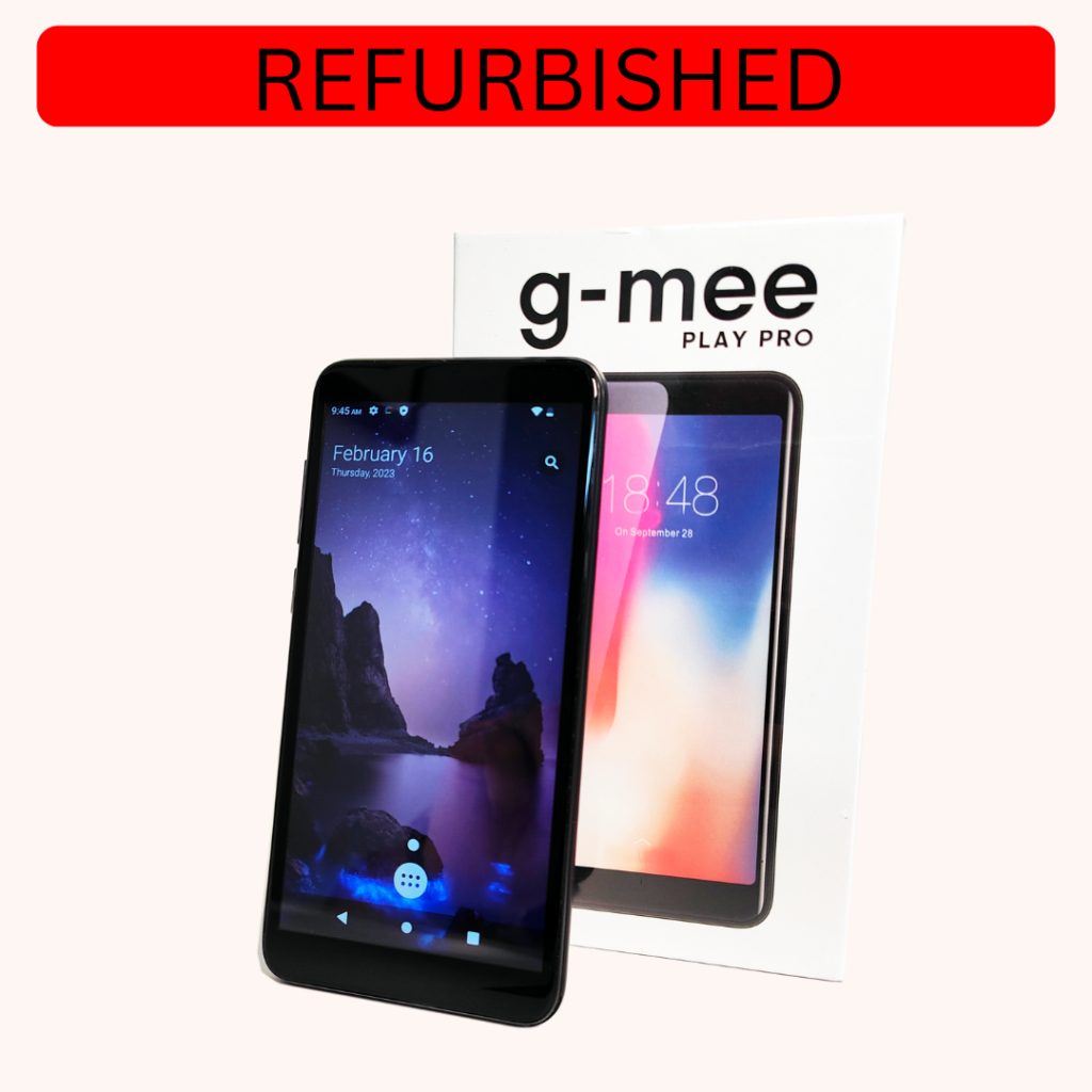 REFURBISHED G-mee Play Pro-64GB Smartplayer, Bluetooth and Wi-Fi, 5.5 ...